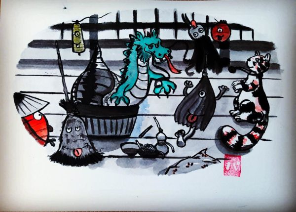 Folktale Week - Coulisses - Challenges - Le Pingouin Artiste